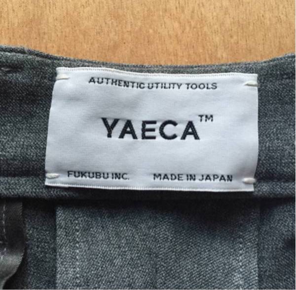 YAECA 2 WAY PANTS SLIM TAPERED(男性用)｜売買されたオークション情報、yahooの商品情報をアーカイブ公開 - オークファン（aucfan.com）