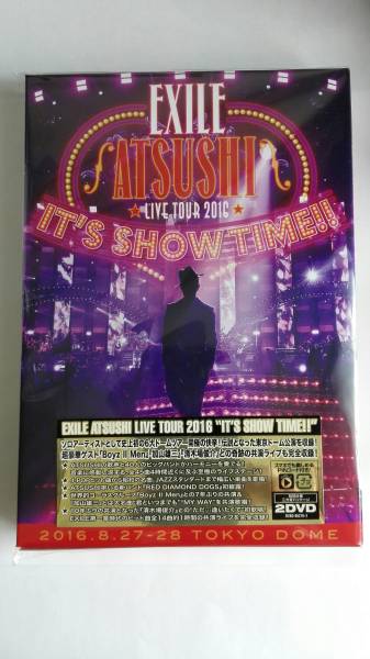 EXILE ATSUSHI LIVE TOUR 2016 “IT'S SHOW TIME(EXILE)｜売買されたオークション情報、yahooの商品情報をアーカイブ公開 - オークファン ...