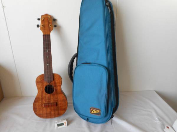 T1565ウクレレ A MAUI MUSIC Sereal ♯13-401F Style SLK HandCrafted by Peter ...