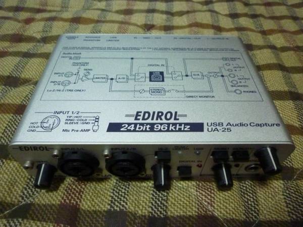 Roland EDIROL UA-25 USB オーディオインターフェイス ローランド エディロール(オーディオインターフェース)｜売買された ...
