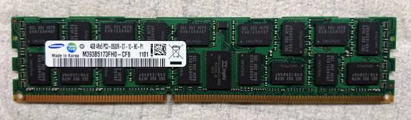 SAMSUNG 4GB PC3-8500R 4R×8 DDR3-1066 在庫8枚 同梱可(4GB)｜売買されたオークション情報、yahooの ...