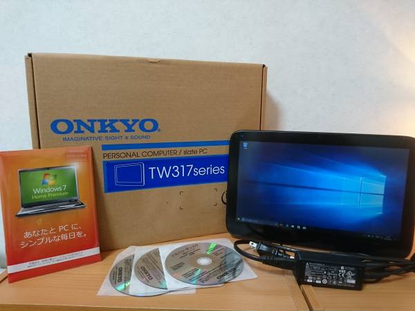 ONKYO TW317A7 11.6ワイド高解像度スレートPC タブレット windows10 windows7(Windows)｜売買されたオークション情報、yahooの商品情報をアーカイブ ...