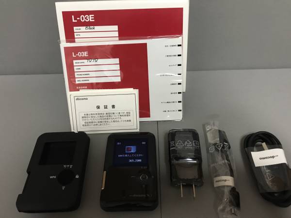 docomo ドコモ モバイルWi-Fiルーター L-03E(無線LAN)｜売買されたオークション情報、yahooの商品情報をアーカイブ公開 - オークファン（aucfan.com）