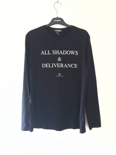 RAF SIMONS ラフシモンズ ALL SHADOWS& DELIVERANCE Tシャツ タグ付き 同様 46(長袖Tシャツ)｜売買されたオークション情報、yahooの商品情報を ...