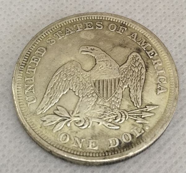 UNITED STATES OF AMERICA ONE DOL. ペソ 1866 銀貨 コイン 大珍品 稀少(ラテンアメリカ)｜売買された ...