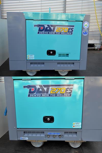 デンヨー TIG アーク ディーゼルエンジン溶接機DENYO DAT270ES(TIG溶接機)｜売買されたオークション情報、yahooの商品情報をアーカイブ公開 - オークファン（aucfan ...