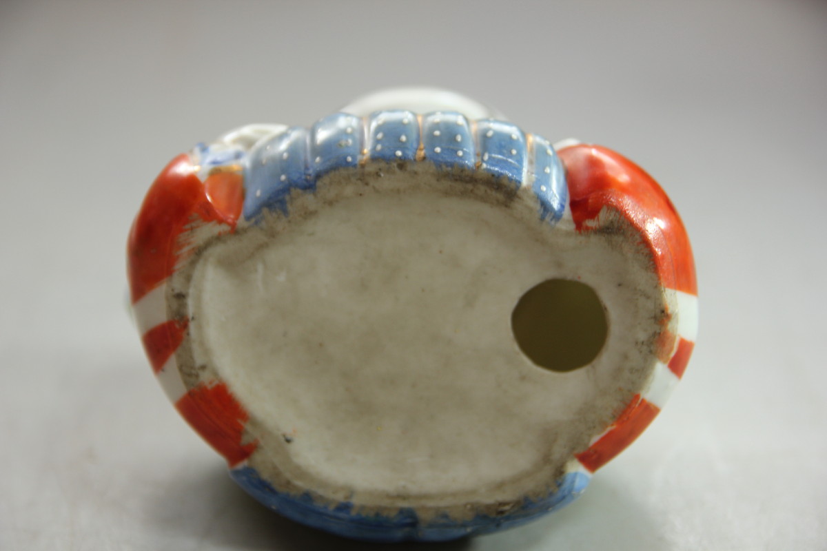 E705 古い手招き福助/商売繁盛/縁起物/色絵磁器/陶器/アンティーク/置物/良いお顔/36696(色絵磁器)｜売買されたオークション情報、yahooの商品情報をアーカイブ公開 ...