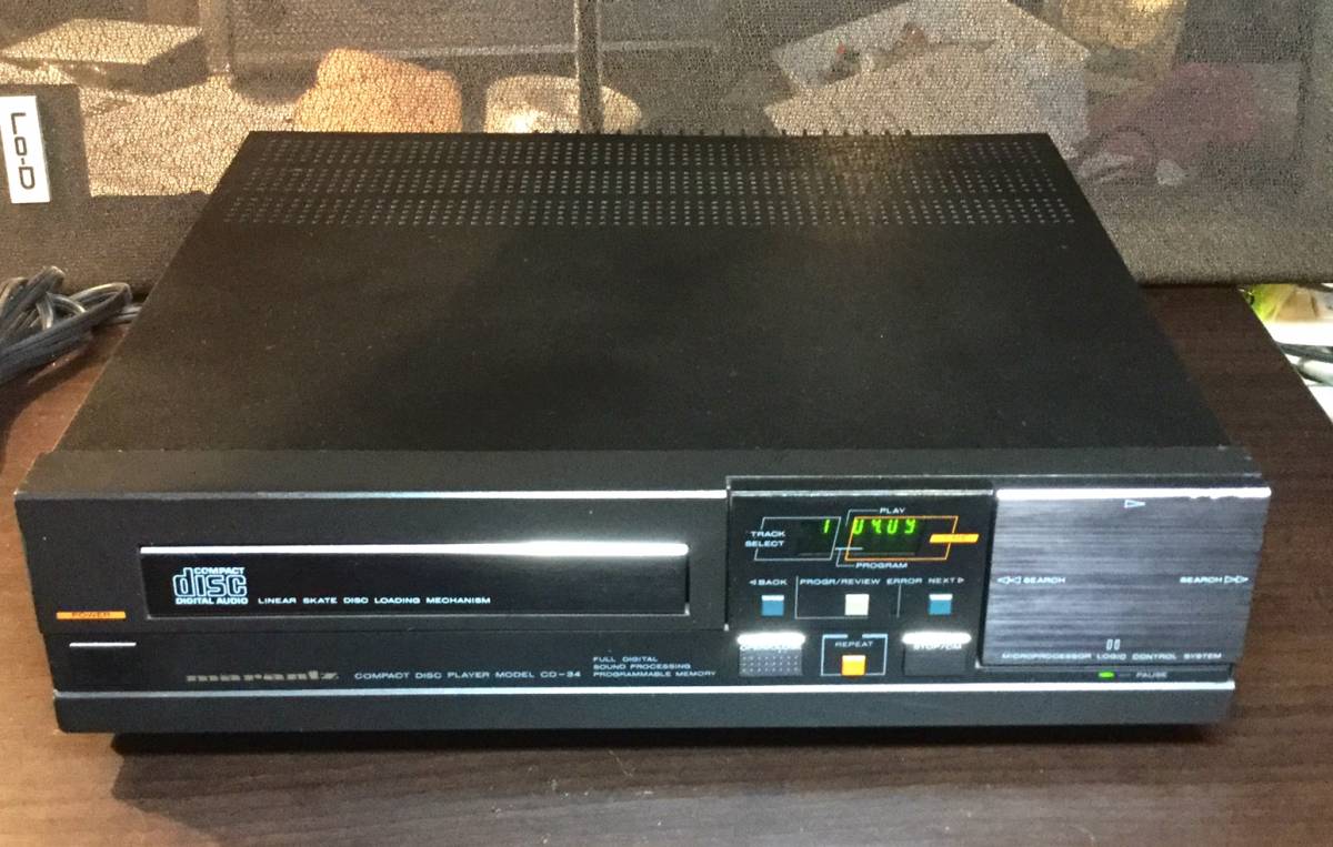 Marantz CD34 マランツ最高傑作 Philipsの技術導入 CDM-1搭載 完動品(マランツ)｜売買されたオークション情報 ...