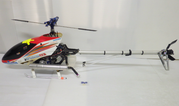 エンジン RC ラジコン ヘリコプター HIROBO ヒロボー Turbulence D3 タービュランス 全長約130cm エンジン ...