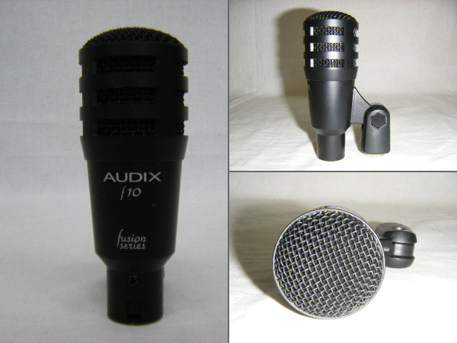 088 ジャンク AUDIX オーディックス ドラムマイク 7本セット f10/f12/f15/D6 動作未確認(ダイナミックマイク)｜売買さ ...
