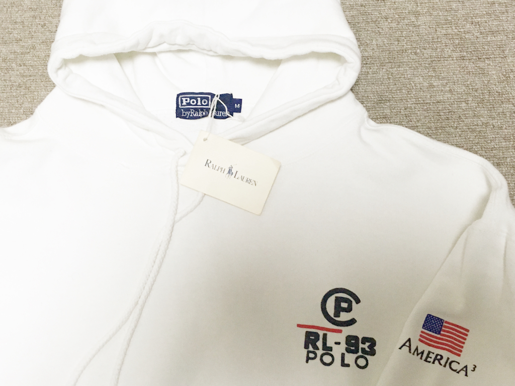 vintage polo ralphlauren 90s RL93 92 93 1992 1993 stadium アメリカズカップ パーカー ...