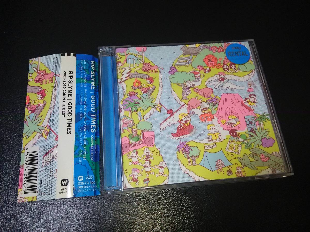 RIP SLIME／GOOD TIMES 2001-2010 COMPLETE BEST／レンタルアップ2CD(リップ・スライム)｜売買された ...