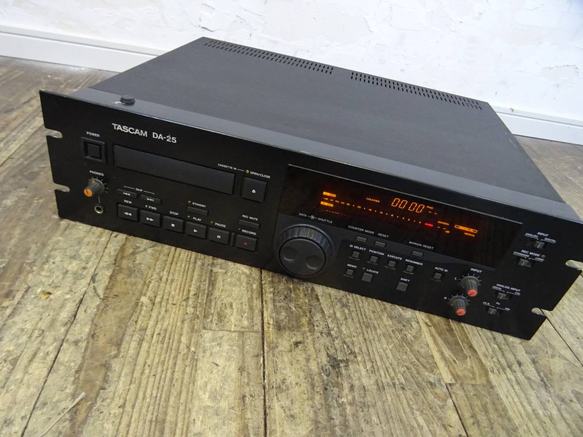O725 TASCAM/タスカム 業務用DATデッキ DA-25 ジャンク(DAT機器)｜売買されたオークション情報、yahooの商品情報を ...
