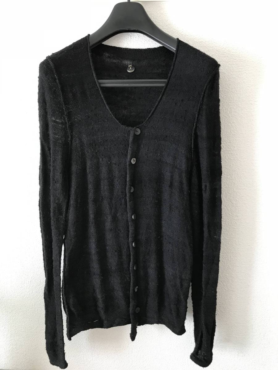 LABEL UNDER CONSTRUCTION レーベルアンダーコンストラクション シルク ニットカーディガン(男性用)｜売買されたオークション情報、yahooの商品情報をアーカイブ公開 ...