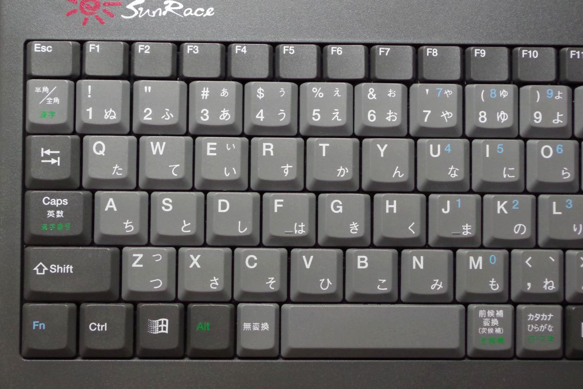 日本語 PS/2 コンパクト キーボード パンタグラフ SunRace JME-8231(PS/2キーボード)｜売買されたオークション情報 ...