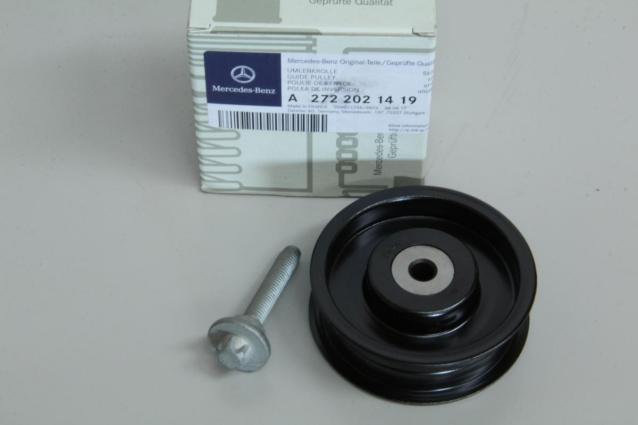 ベンツ純正品 アイドラープーリー テンショナープーリー A2722021419 SLK350 R230 SL350 SL550 W251 ...