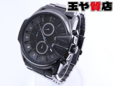 1円 ディーゼル DIESEL クロノグラフ 腕時計 DZ-2129 メンズウォッチ 革ベルト クオーツ 玉やT6510(男性用)｜売買された ...