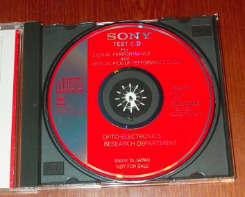 SONY TEST CD ：YEDS-42 GLD-CR05 ガラス製 品 調整 チェック用 テスト CD おまけ：PHILIPS TEST ...