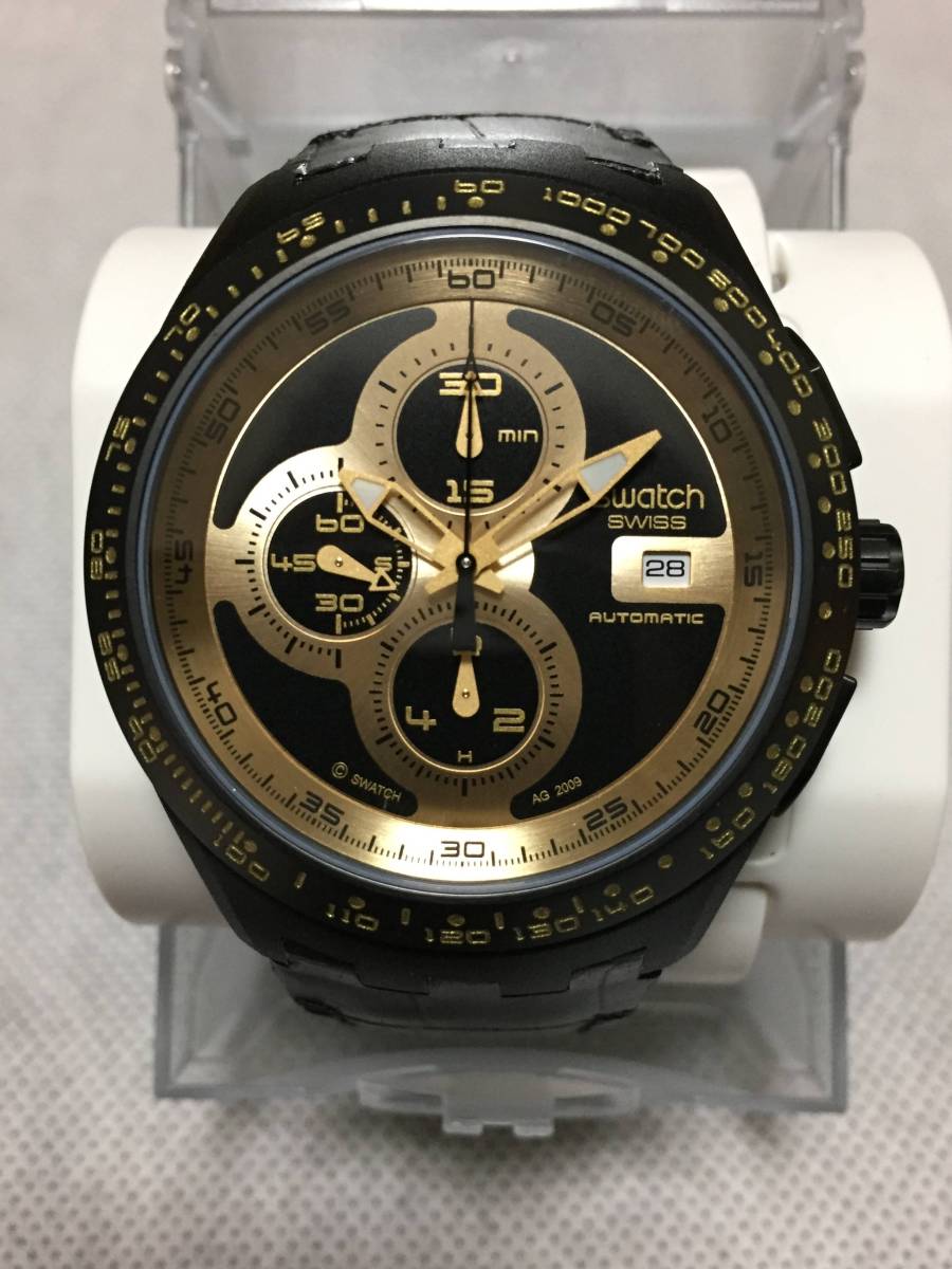 SWATCH スウォッチ AUTOMATIC クロノグラフ 自動巻き ②(AUTOMATIC)｜売買されたオークション情報、yahooの商品情報をアーカイブ公開 - オークファン（aucfan ...