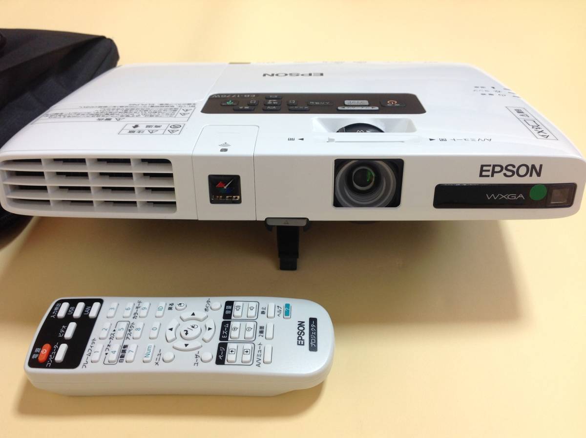 EPSON EB-1776W プロジェクター ランプ 42h使用(本体)｜売買されたオークション情報、yahooの商品情報をアーカイブ公開 ...