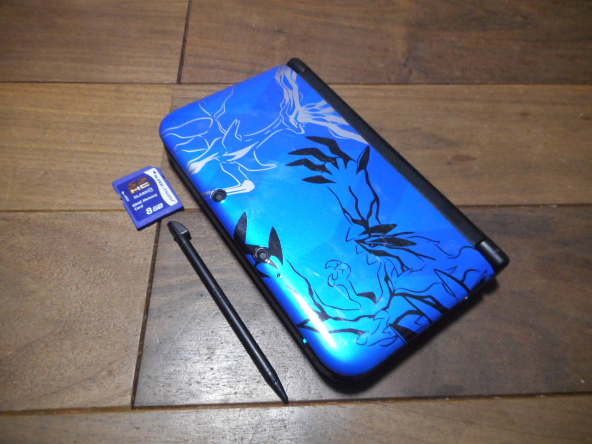 ② 完動品液晶 3DSLL本体SDカード&タッチペン付ポケットモンスターXYモデル ダウンロード版有 Ver11.6.0-39J 動作良品1円スタート(ニンテンドー3DS LL本体)｜売買され ...