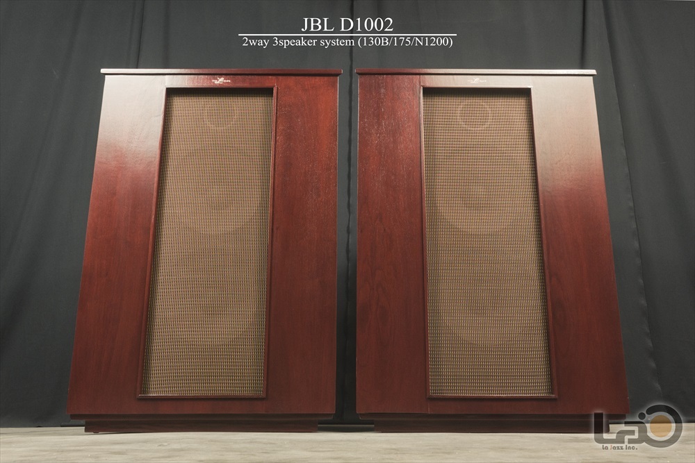 JBL D1004 130B/175/N1200 コーナー型最高峰 2ウェイ 3スピーカー システム 極上マッチドペア(スピーカー本体)｜売買 ...