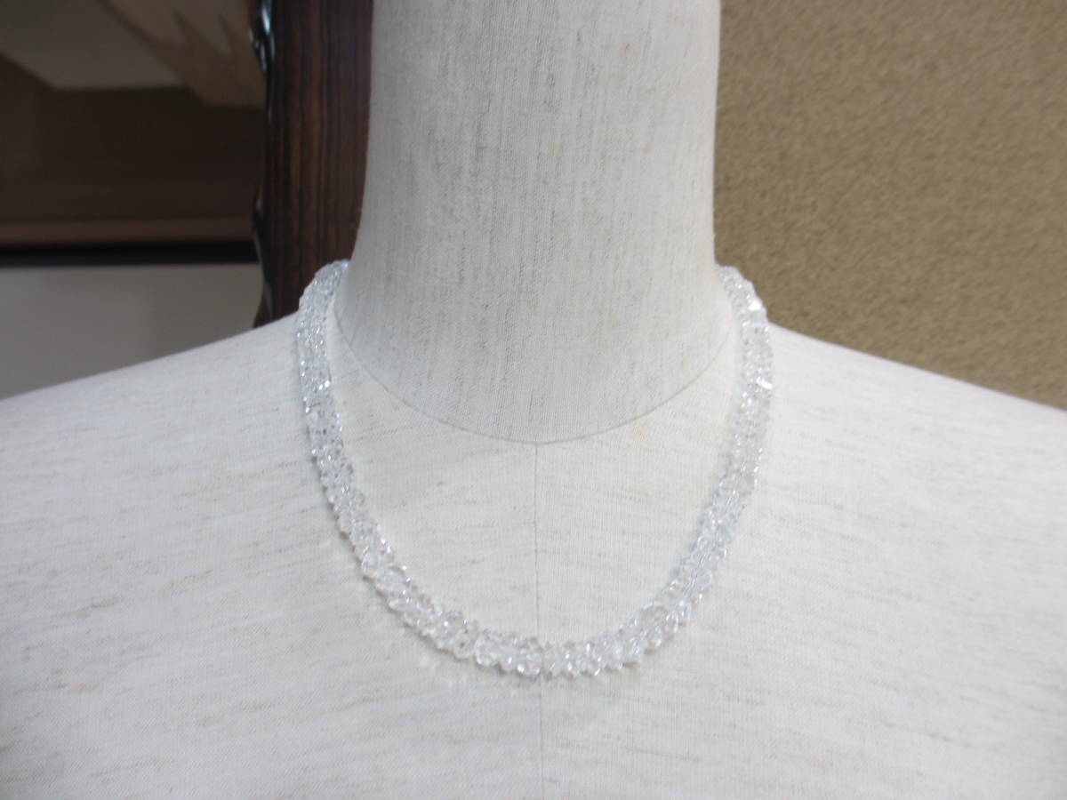 K 天然白水晶 カットクォーツネックレス 約44cm 約32.5g 現状品(クリスタル、水晶)｜売買されたオークション情報、yahooの商品情報をアーカイブ公開 - オークファン（aucfan ...