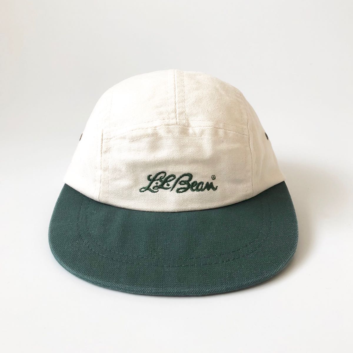 90s USA製 L.L. Bean 5 Panel Cap Large アメリカ製 エルエルビーン 5 パネル キャップ ラージ ll(男性 ...