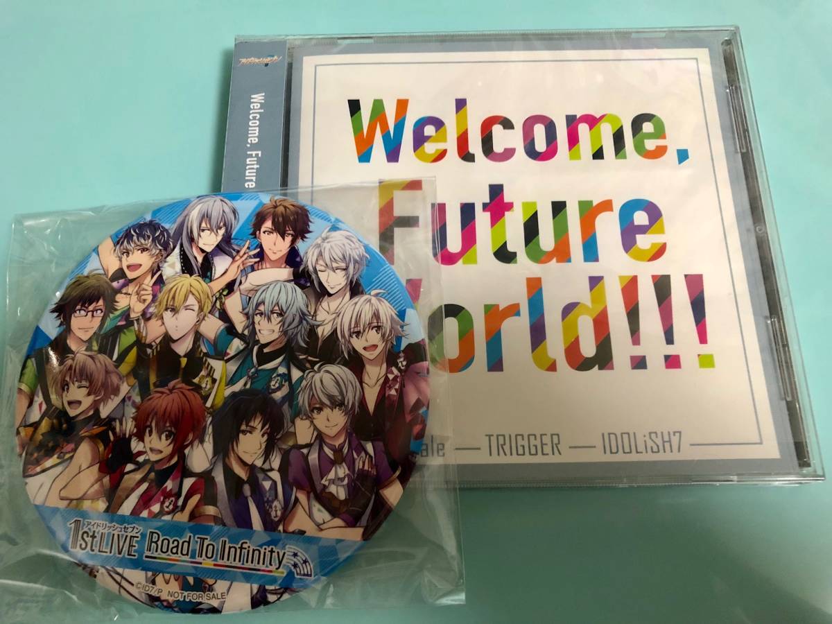 アイドリッシュセブン アイナナ Welcome Future World IDOLiSH7 TRIGGER Re:vale ライブ特典バッジ付 ...