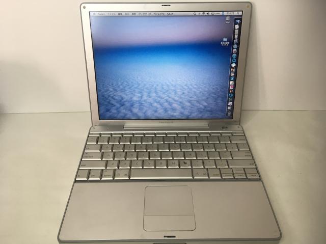 Apple PowerBook G4 12インチ A1010 USキーボード 1.25GB/80GB Final Cut Pro ...