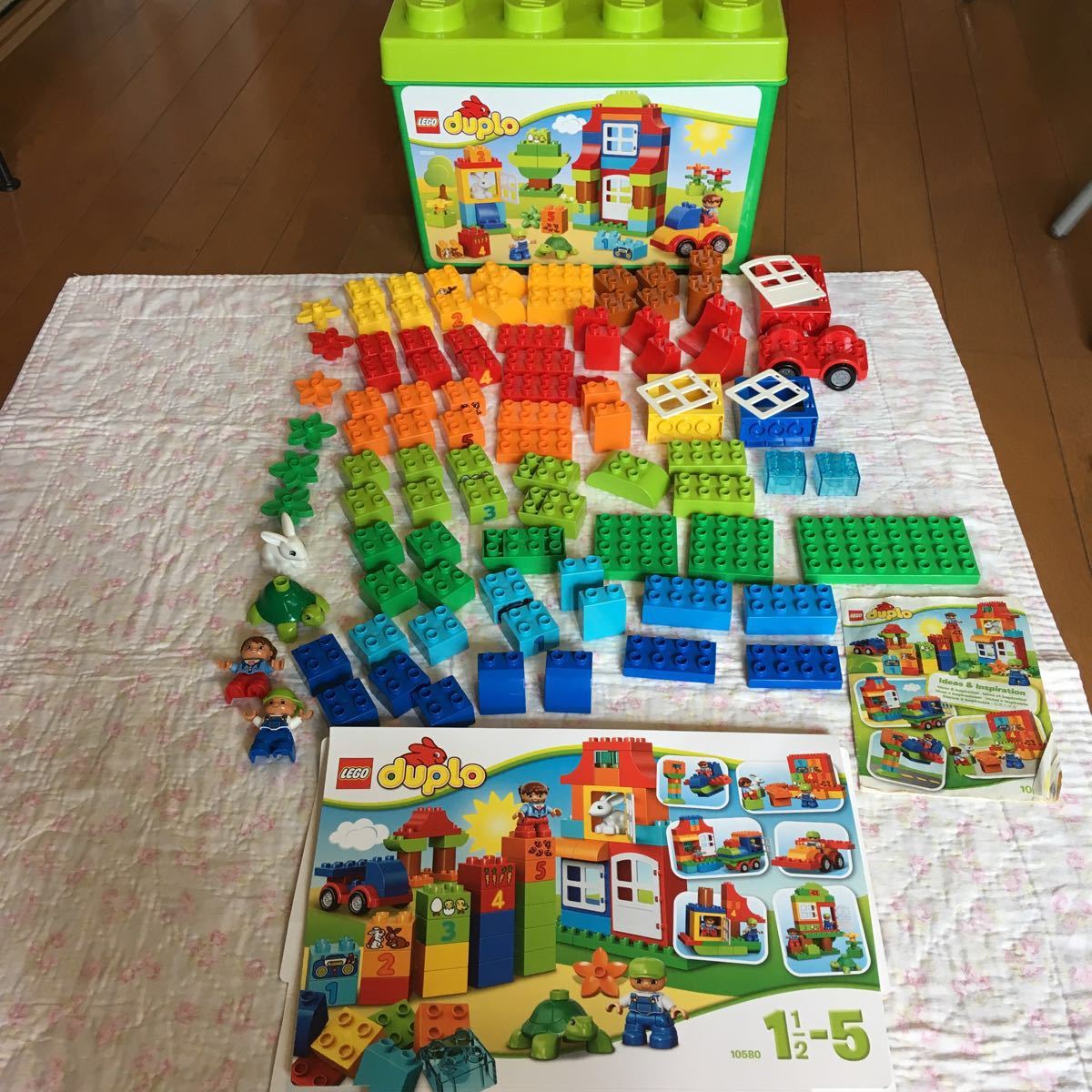 廃番品 LEGO duplo レゴ デュプロ 10580 みどりのコンテナ スーパーデラックス Box 基本入門編 初めてのLEGOに 欠品無 ...