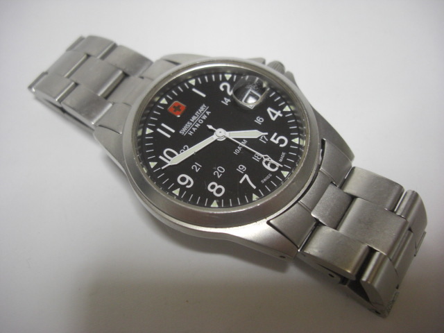 スイスミリタリー SWISS MILITARY HANOWA 05304M クォーツ腕時計 ろ980(スイスミリタリー)｜売買された ...