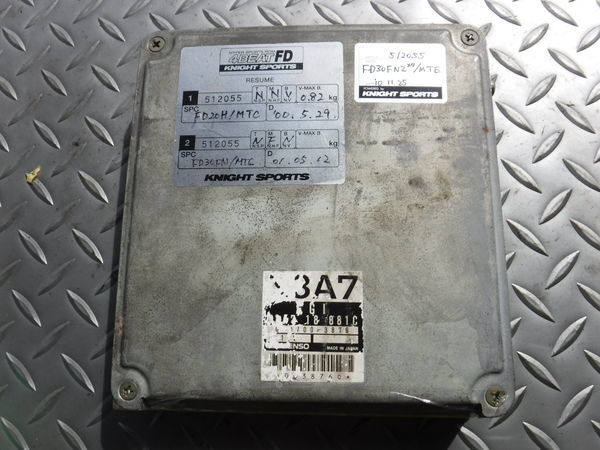 保証付 KNIGHT SPORTS ナイトスポーツ FD3S RX-7 RX7 RX7 13B MT 前期 コンピューター N3A7 18 ...