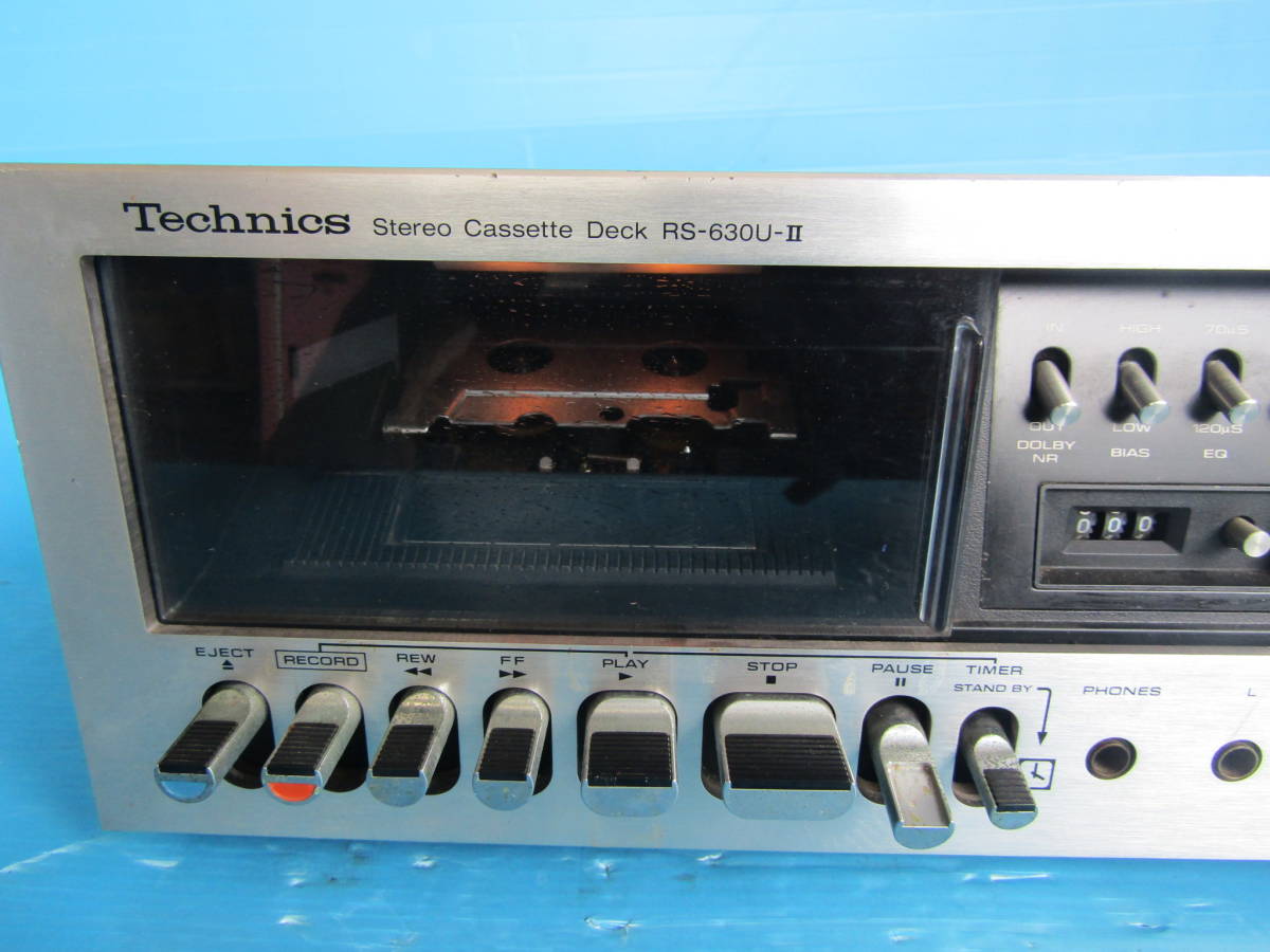 S 921 11 Technics テクニックスRS-630U-II ステレオカセットデッキ(一般)｜売買されたオークション情報、yahooの商品情報をアーカイブ公開 - オークファン ...