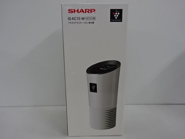 Ts1211 シャープ プラズマクラスターイオン発生機 IG-KC15-W(空気清浄機)｜売買されたオークション情報、yahooの商品情報を ...
