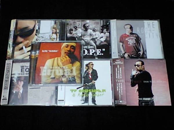 EQUAL7枚 GET BIG THE ROCK CITY7DAYS KING&QUEEN DOPE BOYS TV CRUSHMAN ...