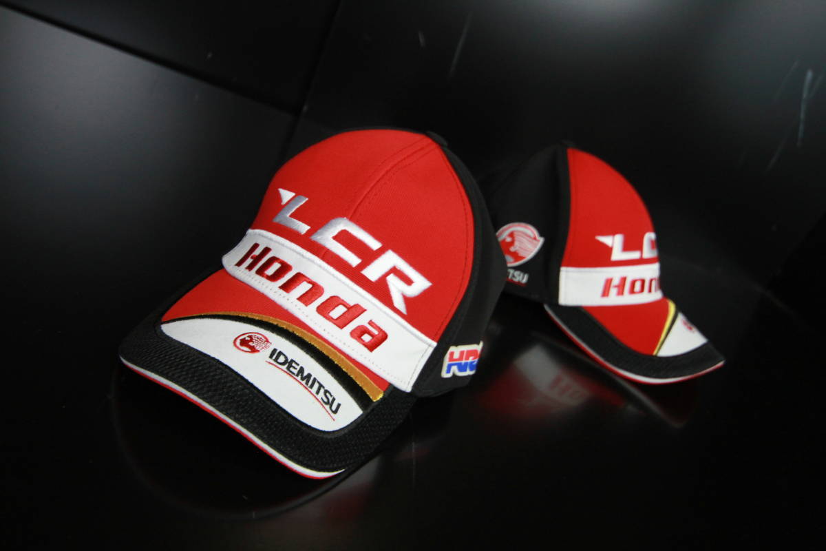 LCR HONDA IDEMITSU Racing MotoGP 30 中上貴晶 選手 RED&BLACK キャップ Nakagami Takaaki モデル 30 2018モデル(オートバイ ...