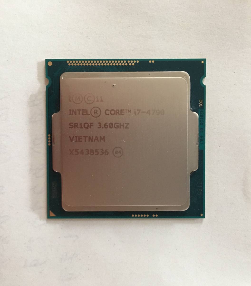 intel core i7 4790 とおまけのASUSマザーボード ＆ Team Group DDR3 1600 8GB×2(Core i7 ...