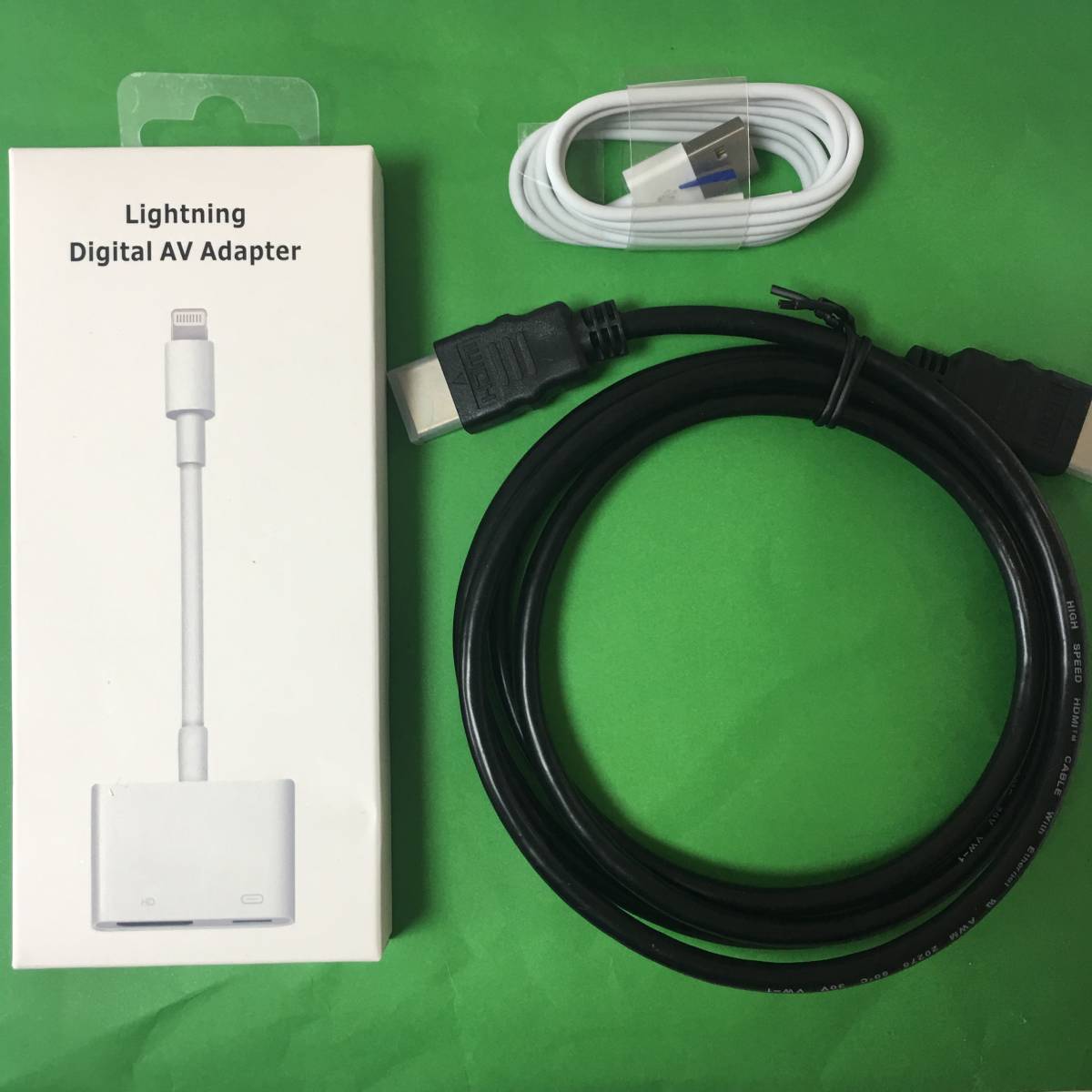 3点セット Lightning デジタルAVアダプター iphone hdmiケーブルセット(HDMIケーブル)｜売買されたオークション情報、yahooの商品情報をアーカイブ公開 ...