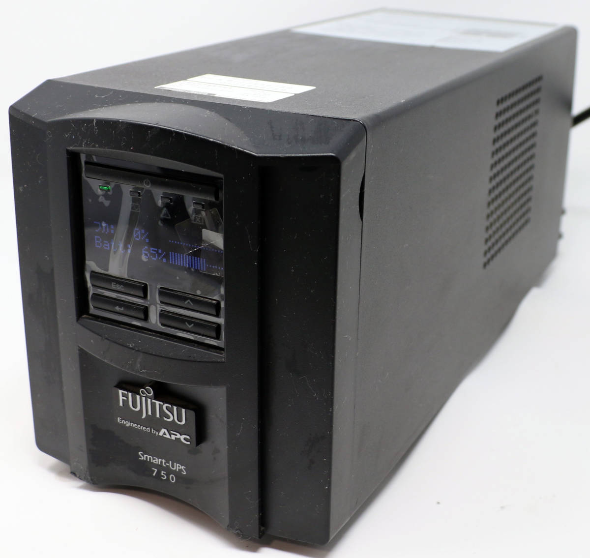 ジャンク FUJITSU APC UPS 無停電電源装置 Smart-UPS 750 FJT750J ブラック(UPS、無停電電源装置)｜売買 ...