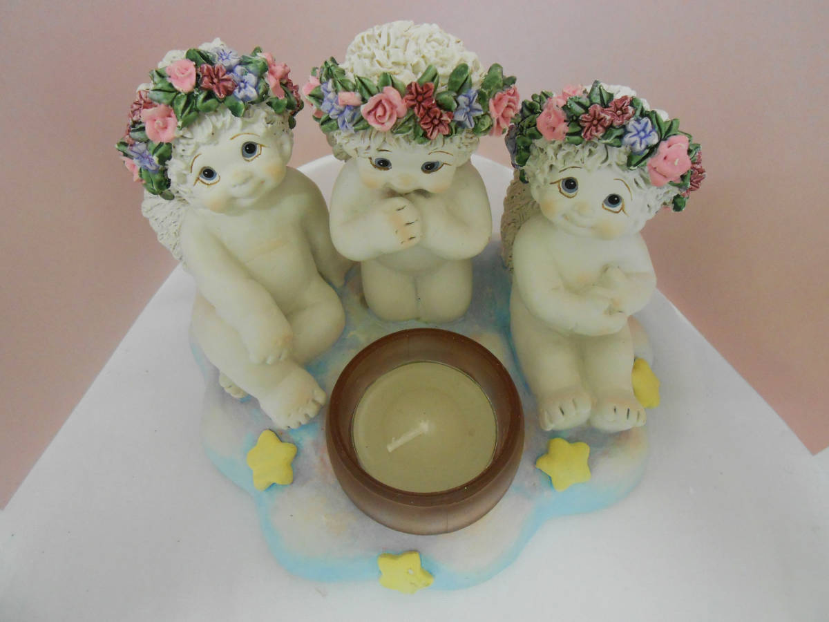 可愛いキャンドルホルダー Dreamsicles LEDキャンドルライトの 天使 エンゼル ロウソク立て(雑貨)｜売買されたオークション情報 ...