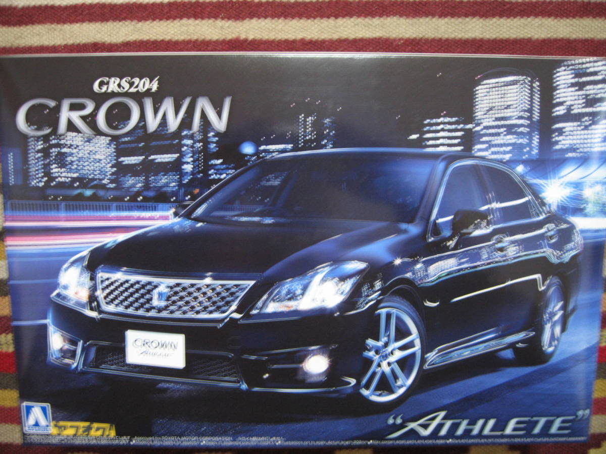アオシマ 1/24 GRS204 クラウン アスリート '10 CROWN ATHLETE(トヨタ)｜売買されたオークション情報、yahooの ...