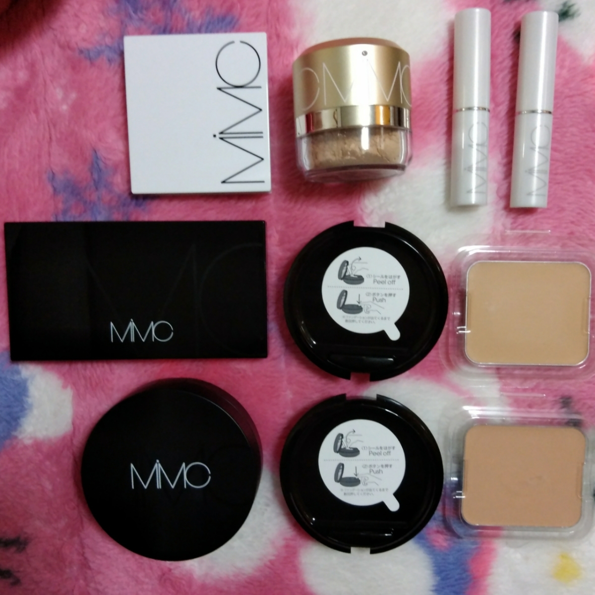 MIMC ミネラルリキッドリーファンデーション＋ミネラルクリーミーファンデーション 他 豪華10点セット ＋(ファンデーション)｜売買されたオークション情報、yahooの商品情報をアーカイブ ...