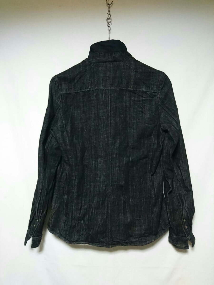 wjk デニム フック シャツ シワ加工 インディゴ ダブルジェイケイ ジュン ハシモト JUN HASHIMOTO ウエスタンシャツ Gジャン AKM(長袖シャツ)｜売買されたオークション ...