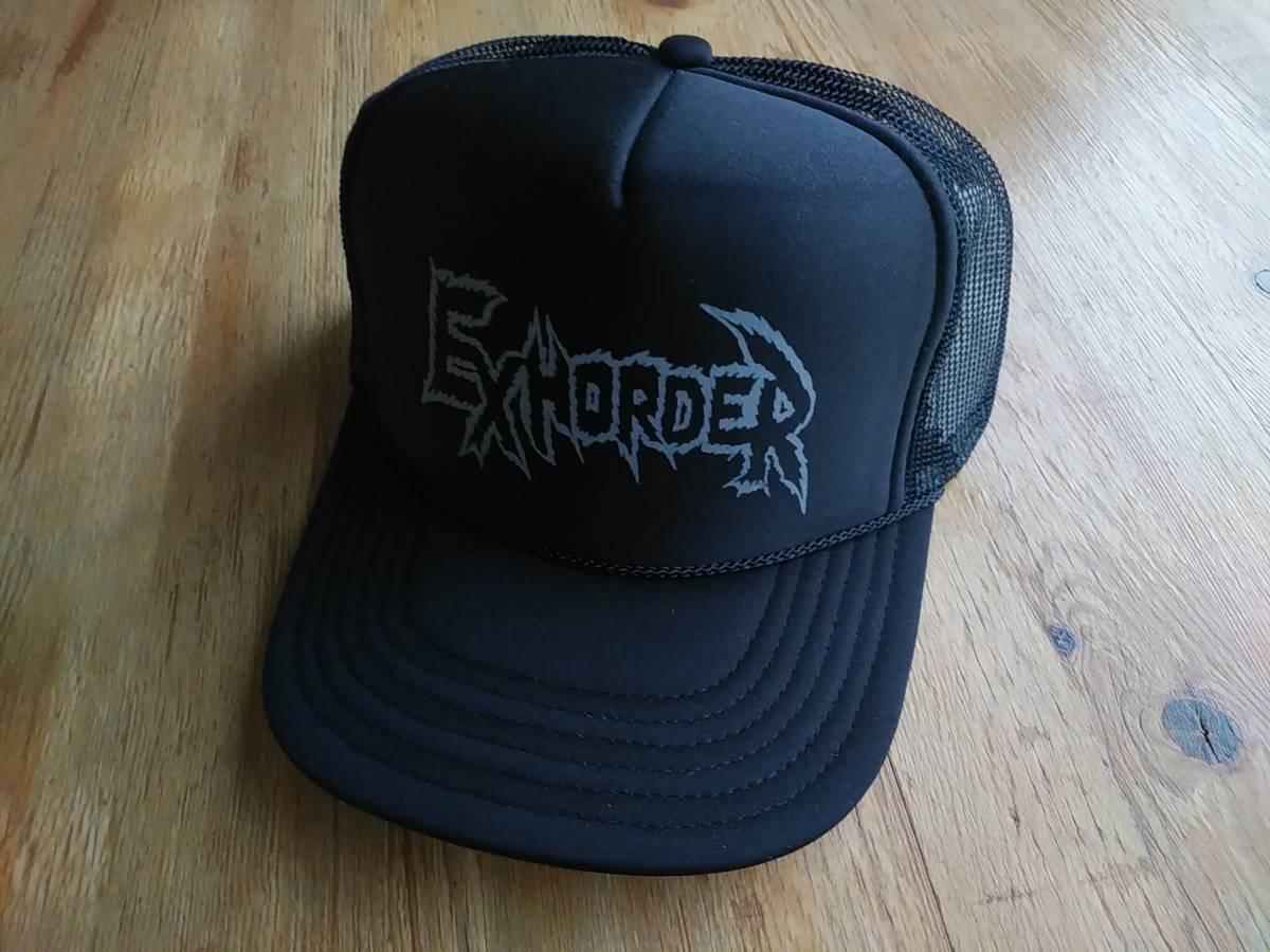 EXHORDER メッシュキャップ cap 黒 / metallica motorhead kreator destruction sodom ...