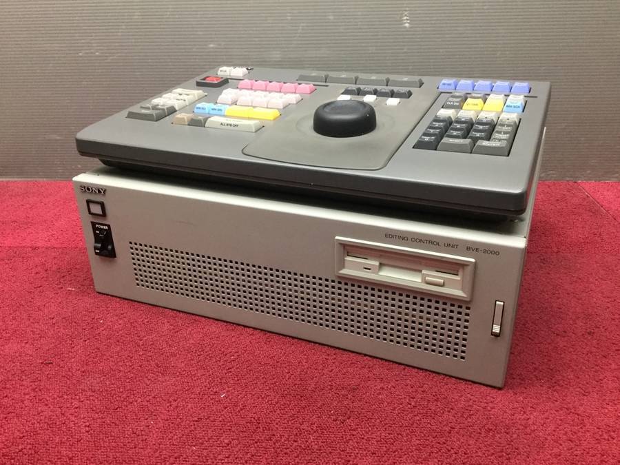 SONY BVE-2000 編集機 BKE-2010付属 現状品(映像機器)｜売買されたオークション情報、yahooの商品情報をアーカイブ公開 ...