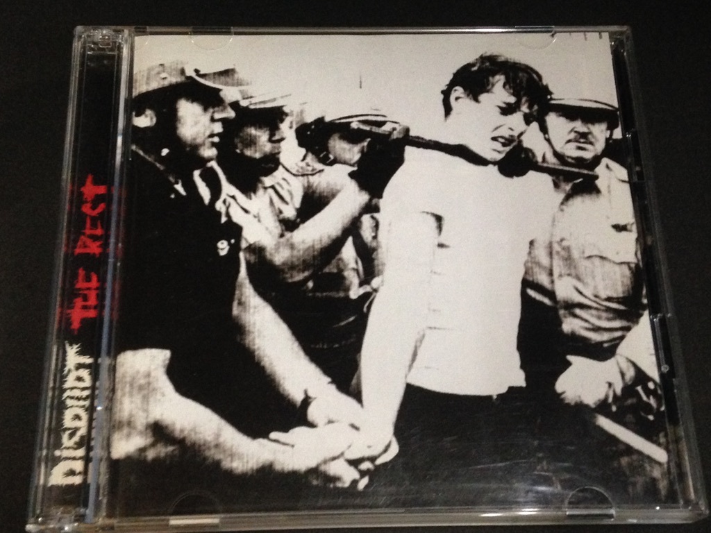 DISRUPT THE REST 日本盤 2枚組 帯 歌詞対訳付 ENT DOOM SHITLICKERS ANTI CIMEX ...