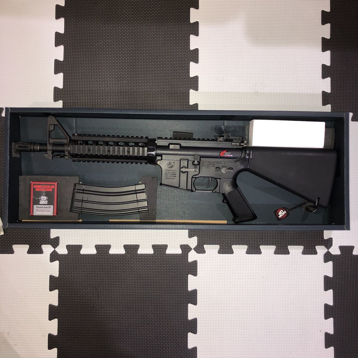 東京マルイ M4 CRW ハイサイクルカスタム TOKYO MARUI エアガン 電動ガン AK HK なども(電動ガン)｜売買されたオークション情報、yahooの商品情報をアーカイブ公開 ...