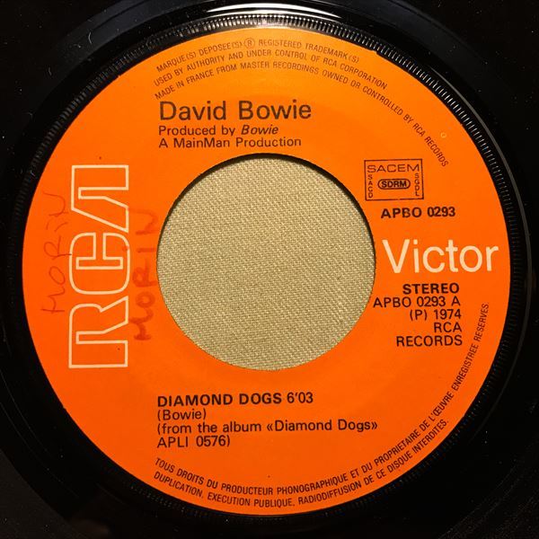 フランスORG DAVID BOWIE / DIAMOND DOGS / HOLY HOLY レアEP(David Bowie)｜売買された ...
