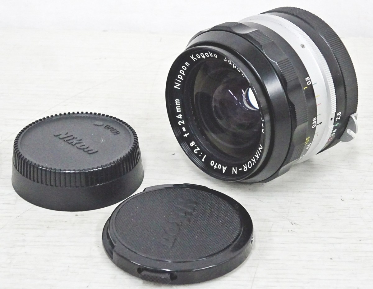 g061 Nikon ニコン NIKKOR-N Auto 24mm f2.8 非Ai カメラレンズ 2(ニコン)｜売買されたオークション情報 ...